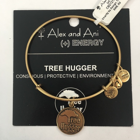 Alex and Ani | Jewelry | Alex Ani Tree Hugger Charity Bracelet | Poshmark
